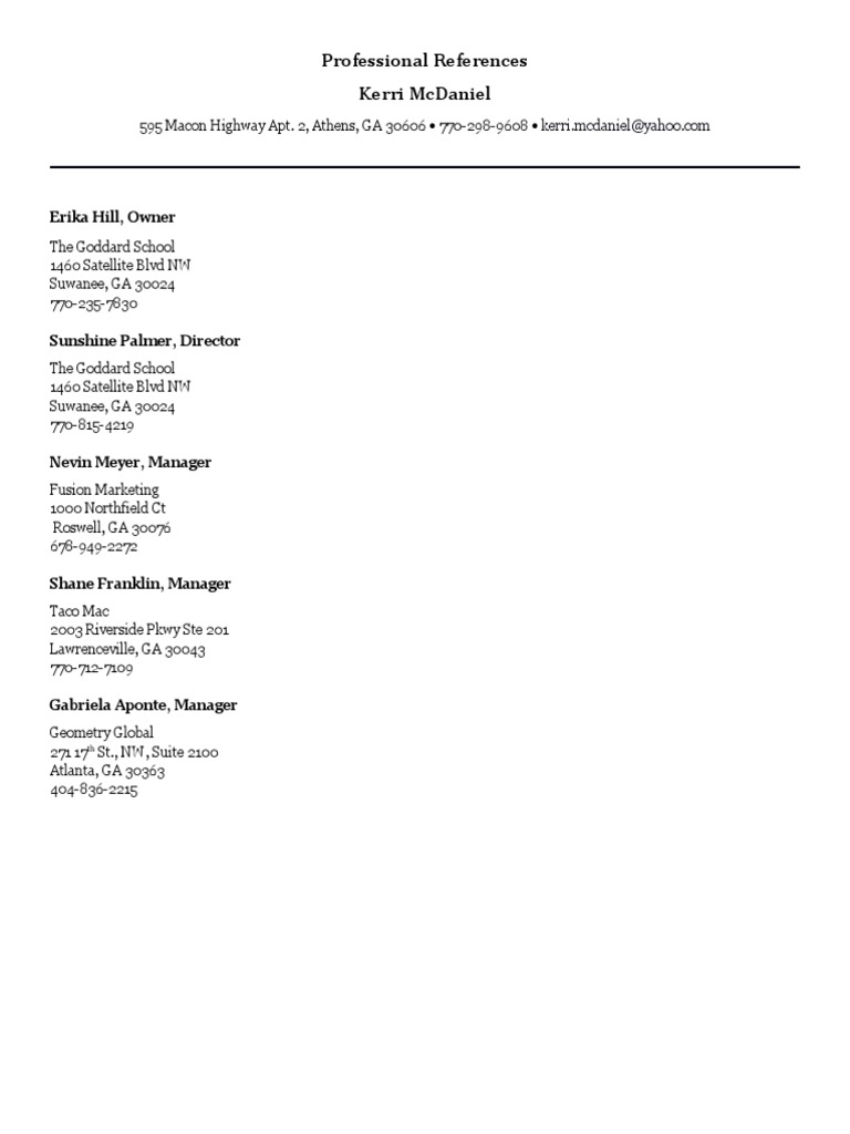 Reference List | PDF