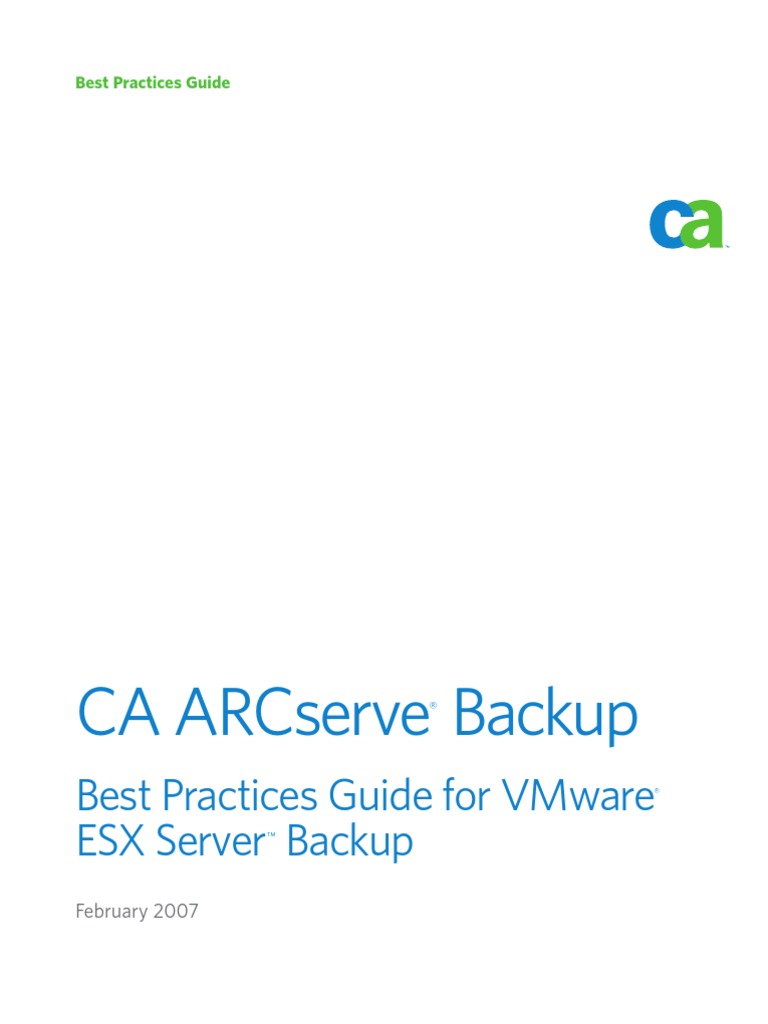 Vmware Best Practice Guide | PDF | Business