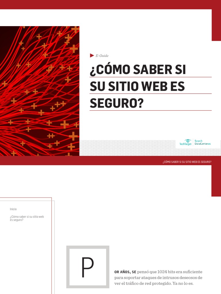 Como Saber Si Su Sitio Es Seguro | PDF | Transport Layer Security ...