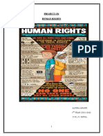 Human Right Project PDF | PDF | Human Rights | Natural And Legal Rights