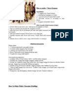 Procedure Text | PDF | Mango | Soft Drink