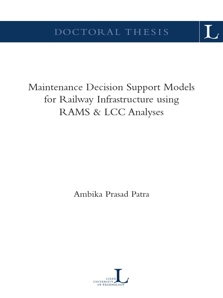 Rams | PDF | Track (Rail Transport) | Reliability Engineering