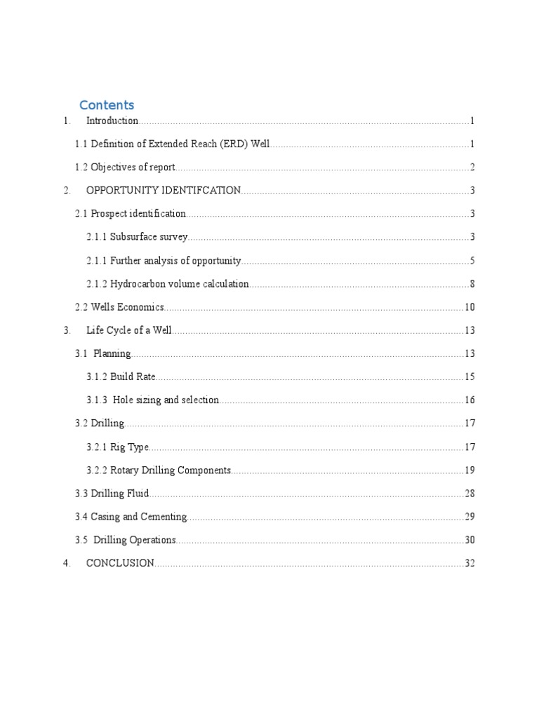 How To Drill An ERD Well | PDF | Casing (Borehole) | Petroleum Reservoir