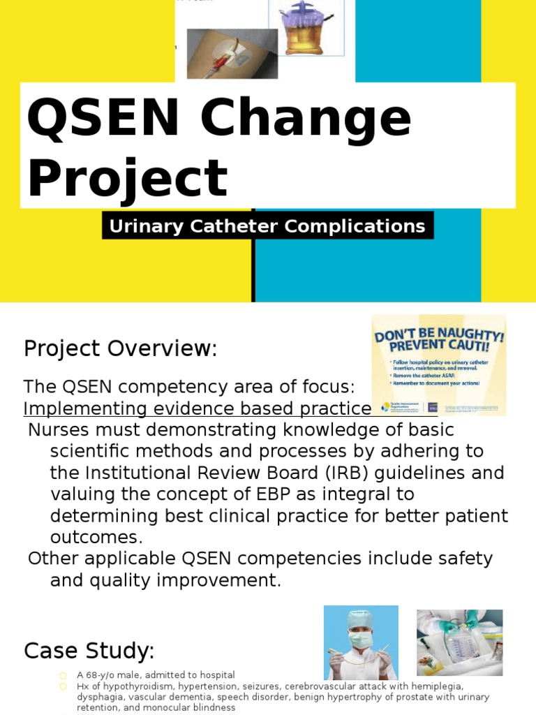 Qsen Project Urinary Catheter Complications | PDF | Urinary ...