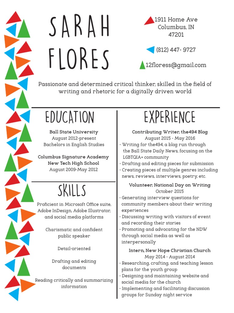 Fancy Resume | PDF | Career & Growth