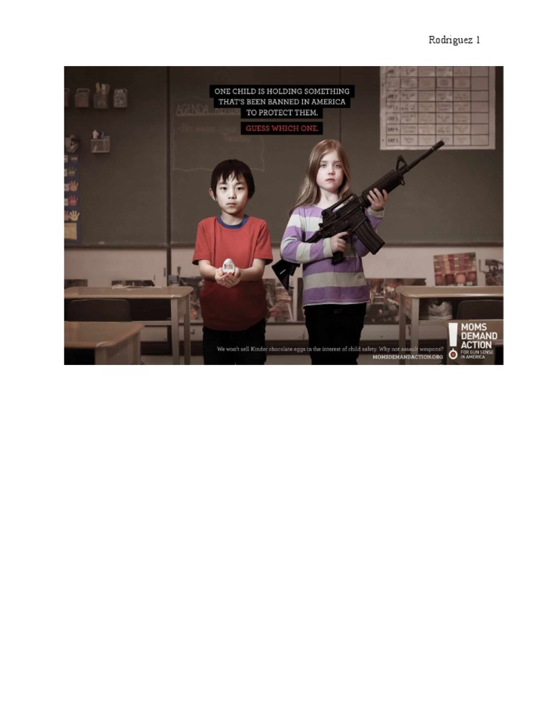 Final Draft For Rhetorical Essay | PDF | Gun Violence In The United ...