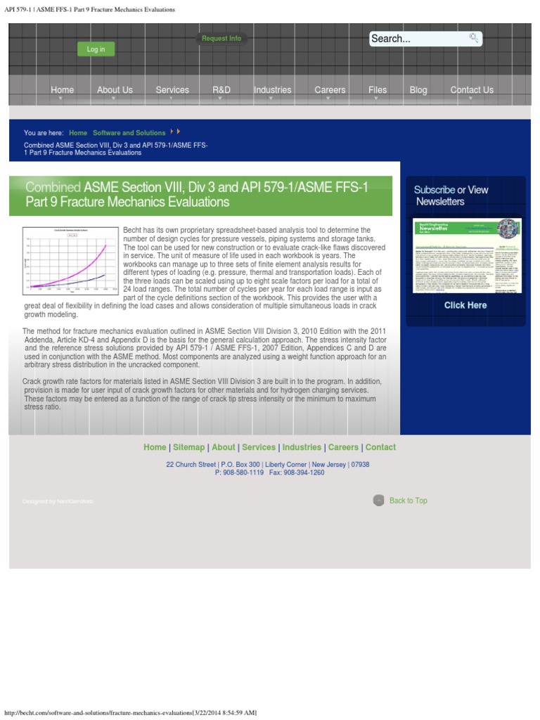API 579 1 Asme FFS | PDF | Technology & Engineering