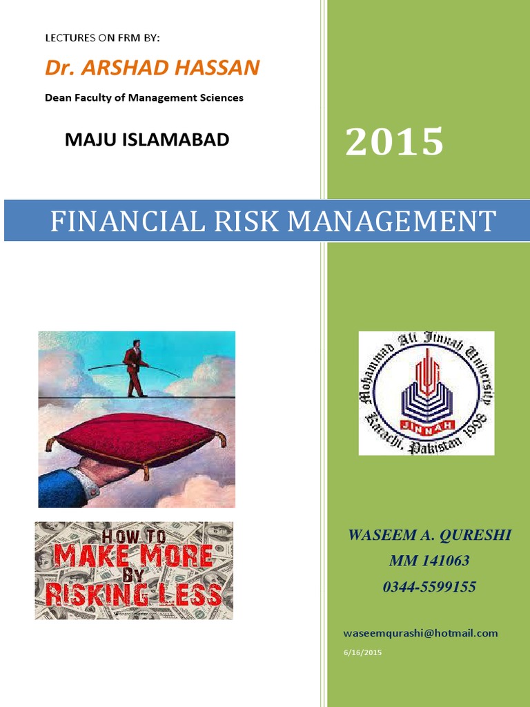 FRM Notes | PDF | Futures Contract | Option (Finance)