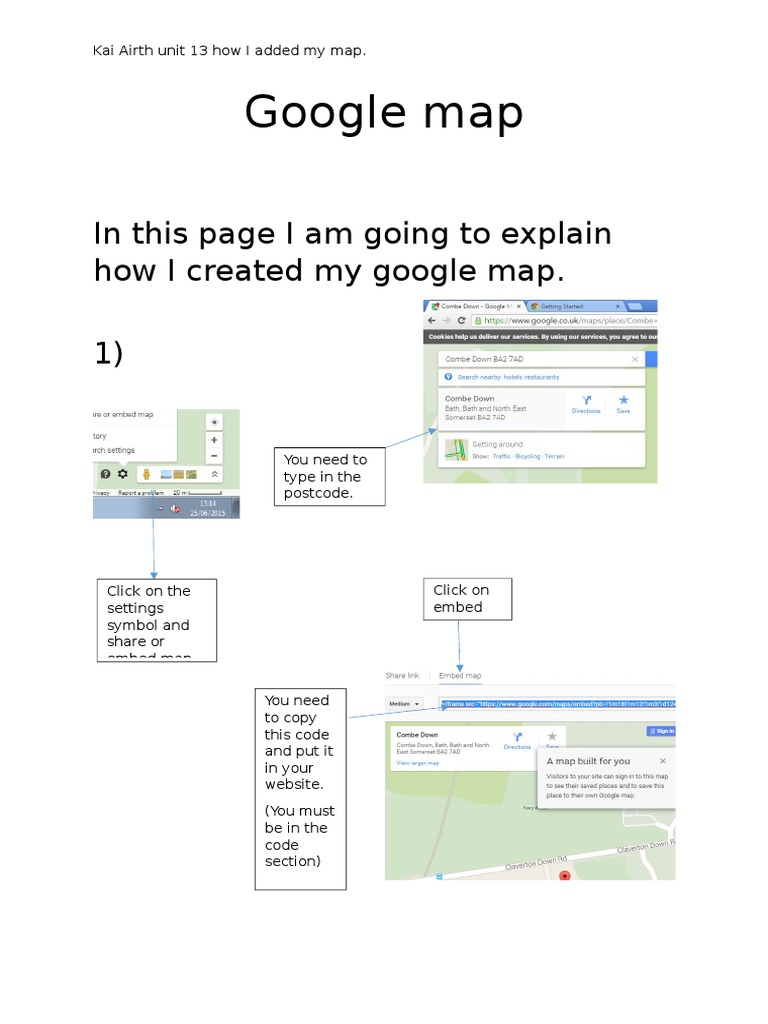 Google Map | PDF