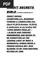 Credit Repair Packet | PDF | Credit History | Credit Bureau