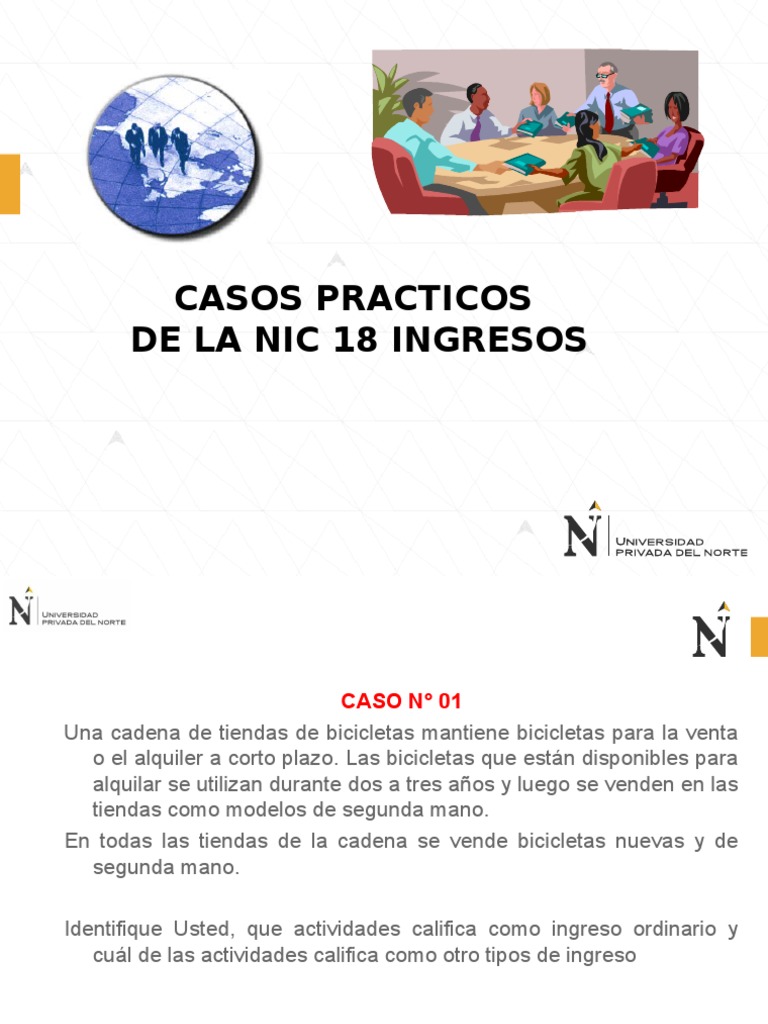 Casos Practicos de La Nic 18 | PDF | Contabilidad | Economias