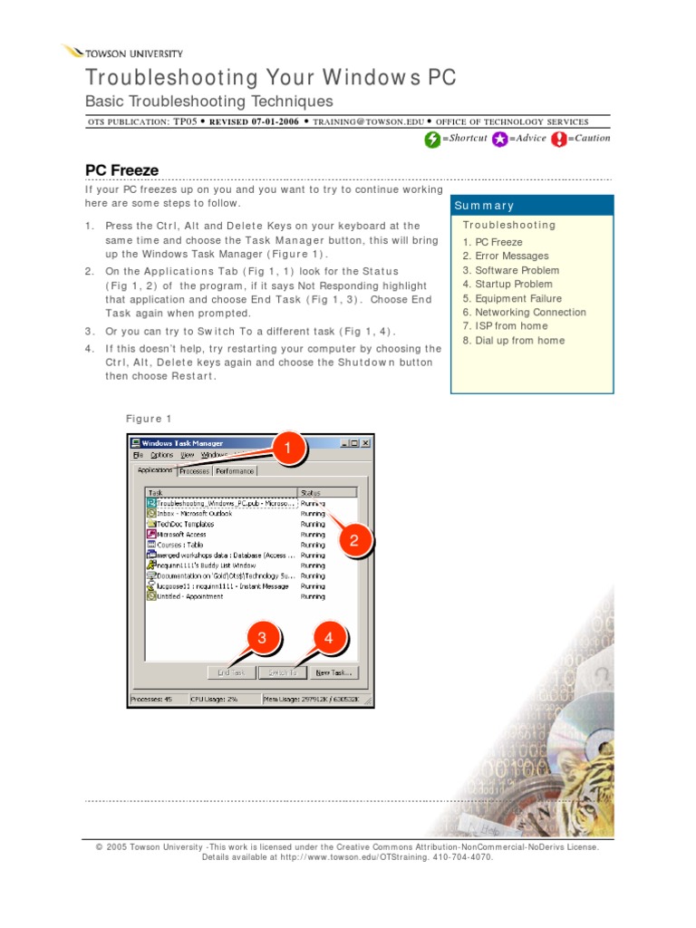 Troubleshooting Windows PC | PDF | Personal Computers | Desktop Computer