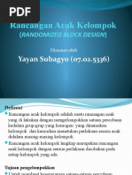 Makalah Rancob Uji BNJ, BNT Dan DMRT | PDF