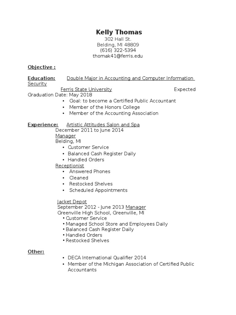 Kelly Resume | PDF
