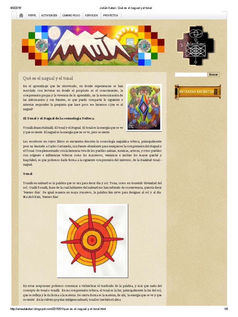 Comprendiendo el Tonal y el Nagual | PDF | Universo | Religión y creencia