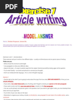 How To Write An Email For The IGCSE ESL Exam | PDF