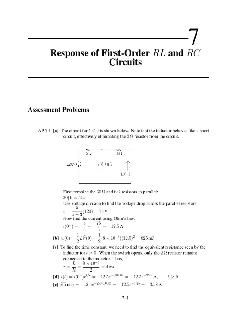 ch07 Ism PDF | PDF | Series And Parallel Circuits | Analog Circuits