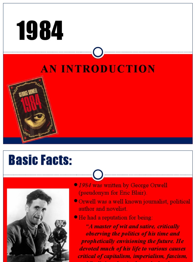 George Orwell's 1984: A Chilling Vision of a Totalitarian Future | PDF ...