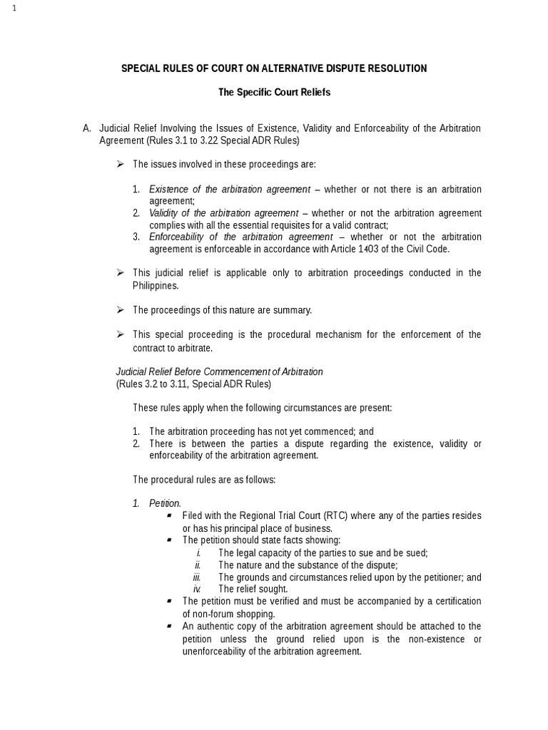 ADR Chapter 9 - Reviewer | PDF | Alternative Dispute Resolution | Arbitration