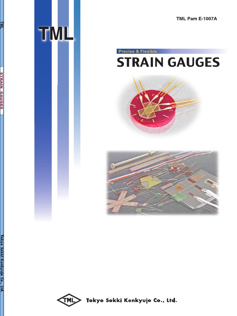 An Overview of the TML Strain Gauge Catalog | PDF | Deformation ...