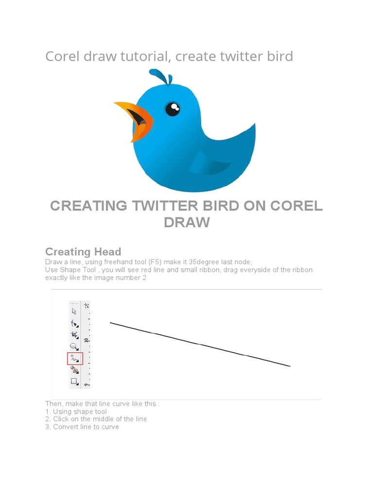 Corel Draw Tutorial | PDF | Eye | Vision