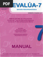 Cuadernillo Evalua 8 Version 4.0 | PDF