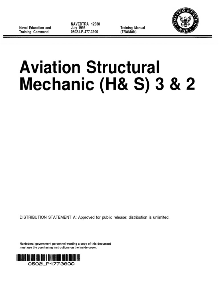 Aviation Structural Mechanic (H& S) 3 & 2 | PDF | Flight Control ...