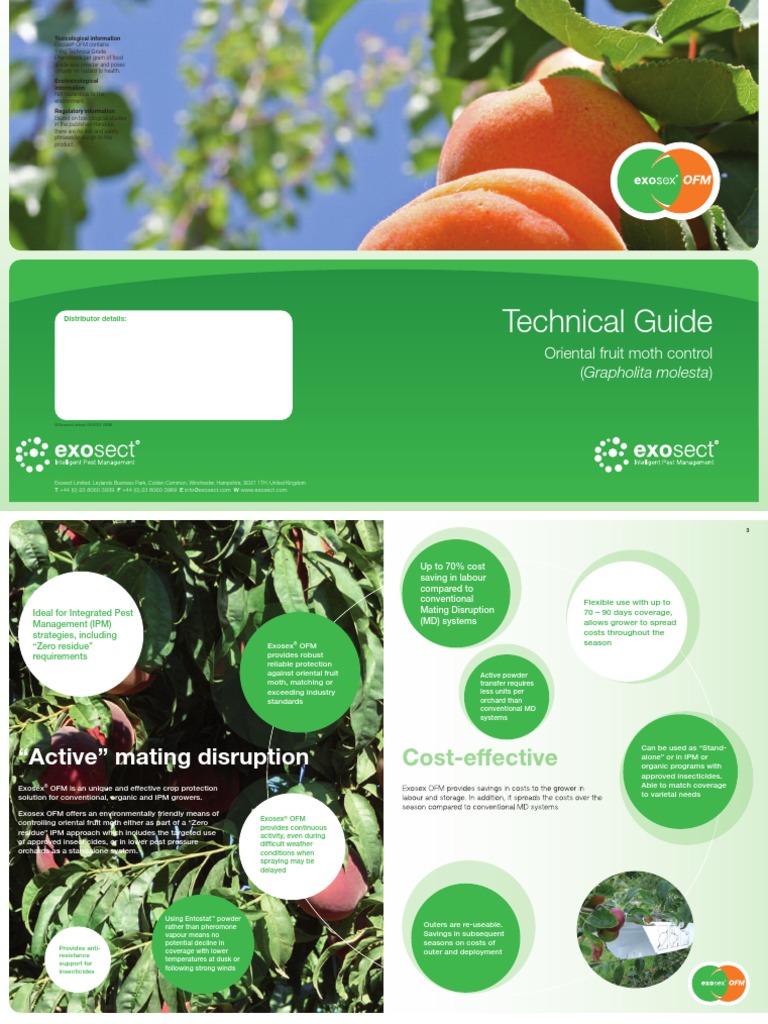 Oriental Fruit Moth Guide | PDF | Agriculture | Nature
