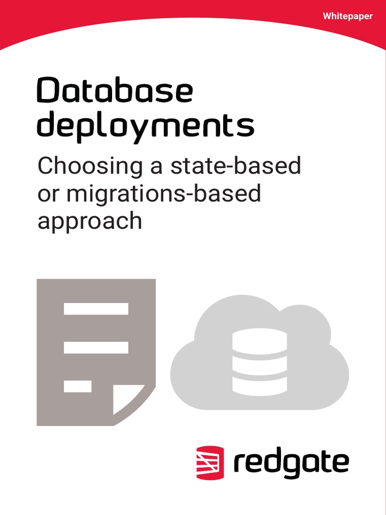 Database Deployments Choosing State Based Migrations Based Approach | PDF | Version Control ...