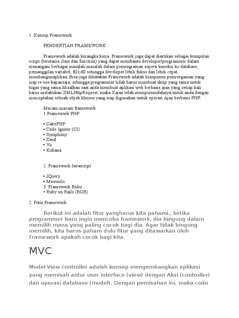 Panduan Lengkap Framework Pemrograman | PDF | Seni | Komputer