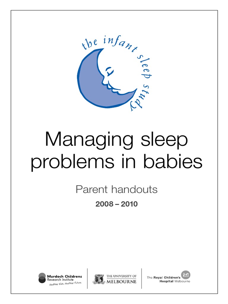 Managing Sleep Problems in Babies: Parent Handouts | PDF | Sleep | Infants