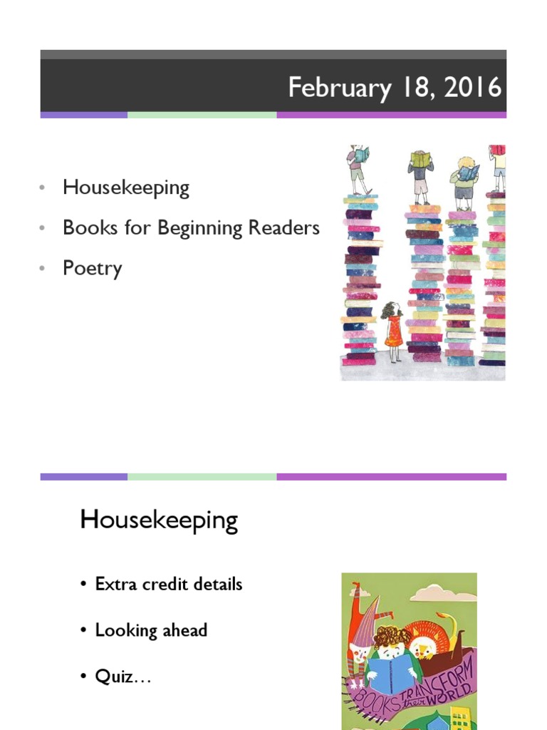 Teaching Reading and Poetry for Kids | PDF | Poetry | Books