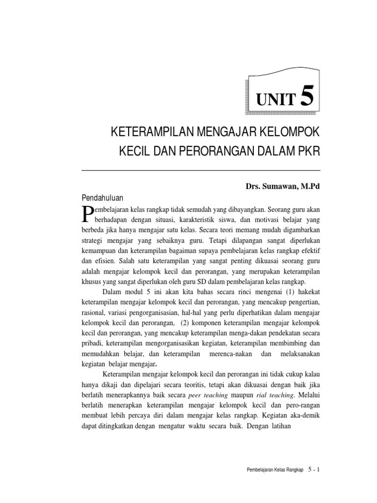 PKR Unit 5 0 | PDF