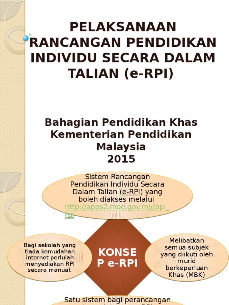 Pembentangan Pelaksanaan E-Rpi | PDF