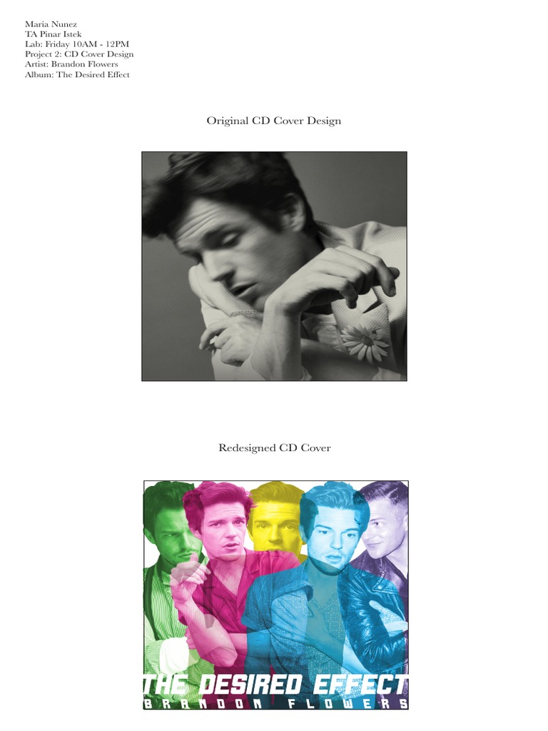 Album Cover Redesign | PDF