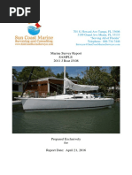 Marine Survey Checklist | PDF | Hull (Watercraft) | Rudder