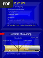 CIP Flow Rate and Tank Sizing Guide | PDF | Pump | Area