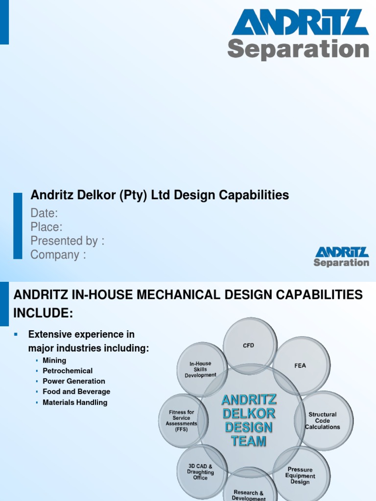 Andritz Delkor Design Capabilities | PDF | Computational Fluid Dynamics ...