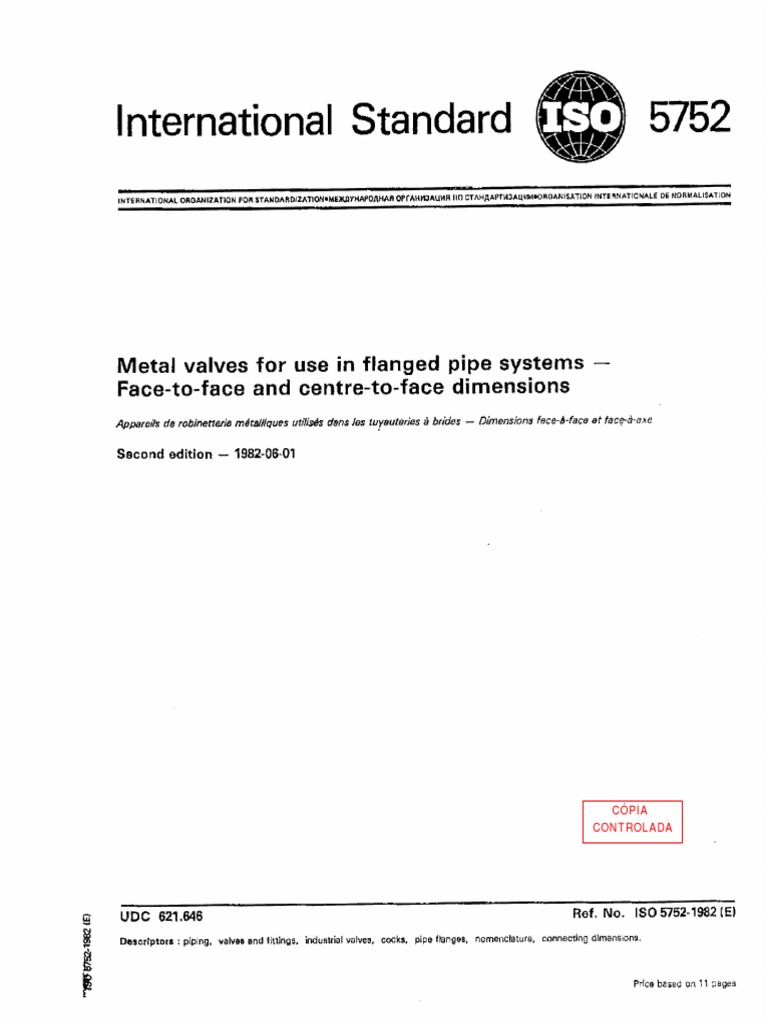 Iso 5752 1982 | PDF