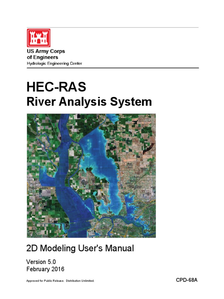 HEC-RAS 5.0 2D Modeling Users Manual - Unprotected | PDF | Arc Gis ...