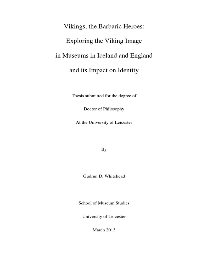 Exploring The Viking Image | PDF | Vikings | Saga