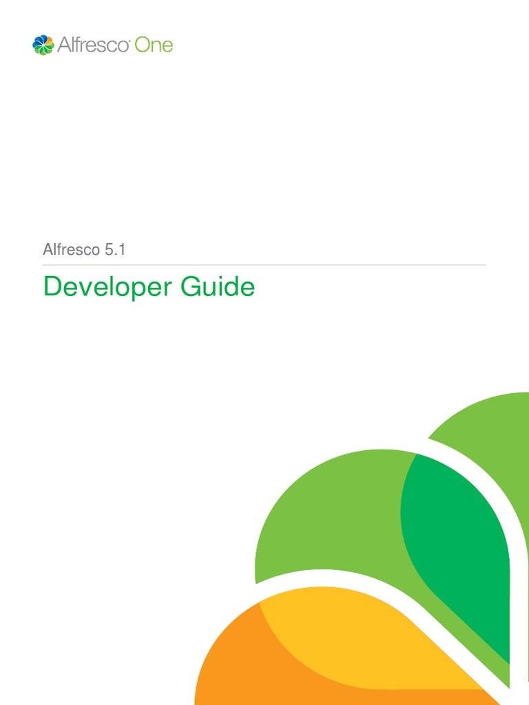 Alfresco One Developer Guide | PDF | Computer File | Metadata