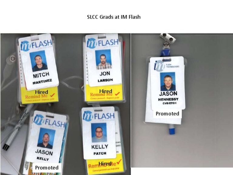 SLCC Graduates at IM Flash | PDF