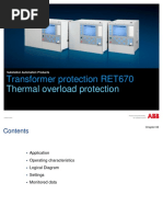 RET620 Application Manual | PDF | Electrical Engineering | Computing