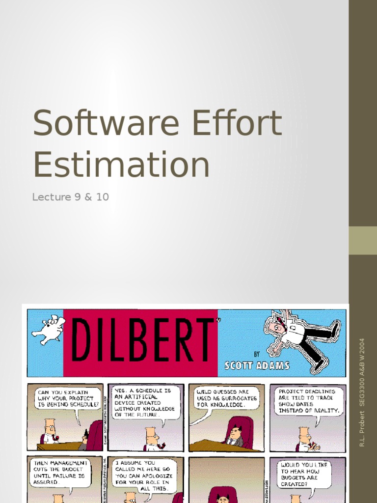 Software Estimation for Students | PDF | Top Down And Bottom Up Design ...