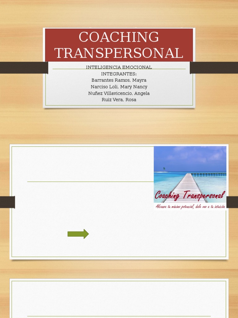 Coaching Transpersonal | PDF | Inteligencia emocional | Las emociones