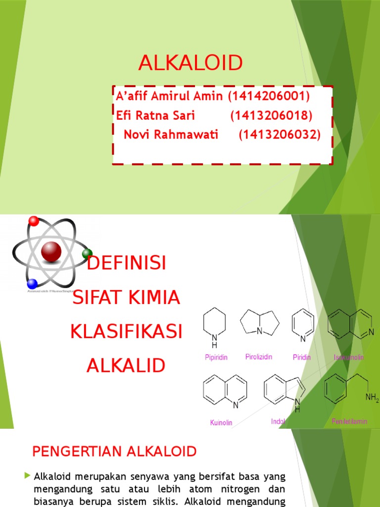 Alkaloid Ppt