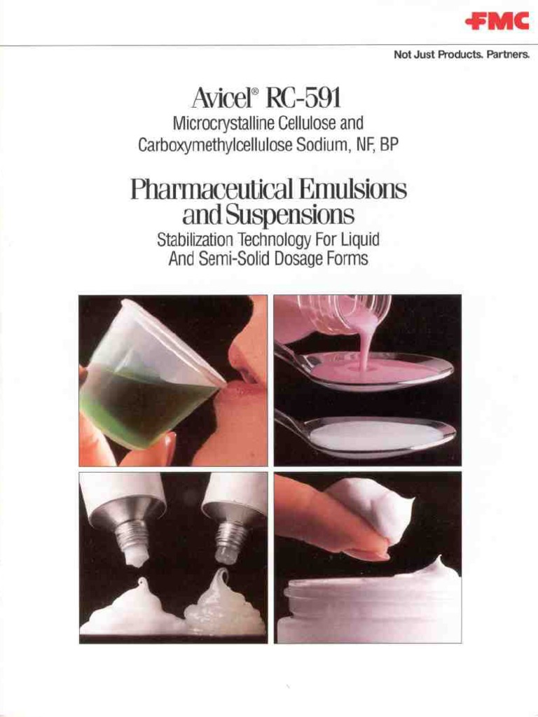 Brochure of Avicel RC-591 PDF | PDF