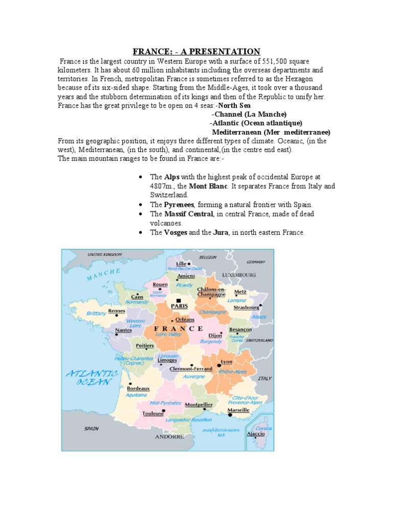 France A Short Presentation | Download Free PDF | French Colonial ...
