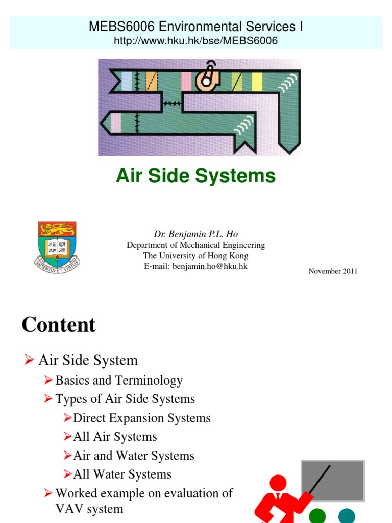 Mebs6006 1112 10-Airside System | PDF | Air Conditioning | Hvac